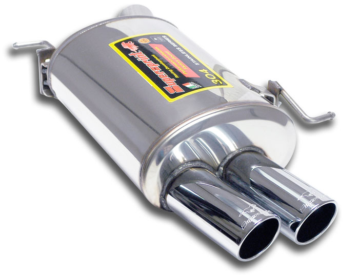 BMW 5 Series F10 2010> Single Exit Exhaust Silencer Sports Back Box