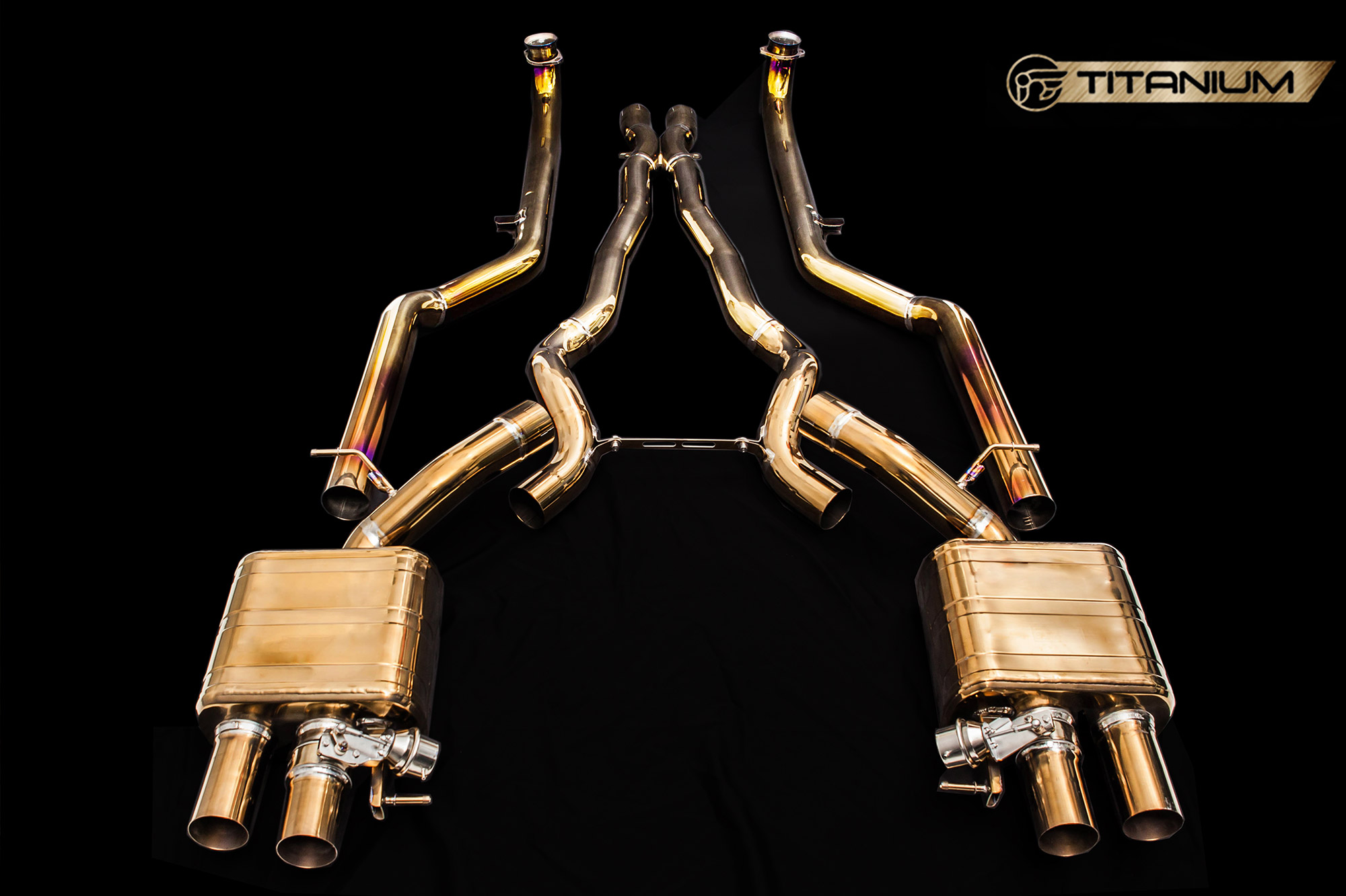 BMW F10 M5 IPE Titanium Exhaust System