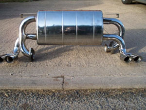 Ferrari Testarossa Exhaust System / Ferrari Testarossa Muffler