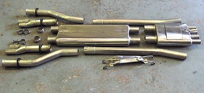 Jaguar E-Type V12 Exhaust System V12 Muffler
