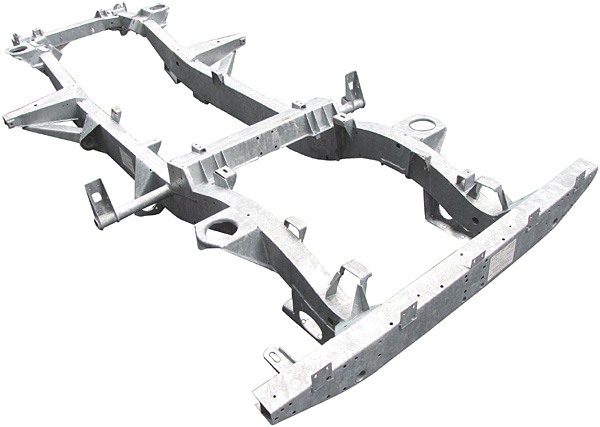 Land Rover Defender Galvanised Chassis – Defender 110 Chassis