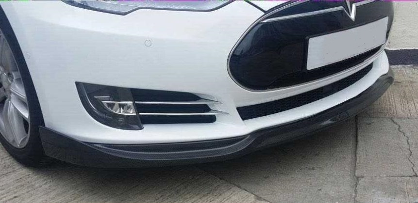 Tesla Front Splitter - Carbon Fibre Tesla Front Spoiler