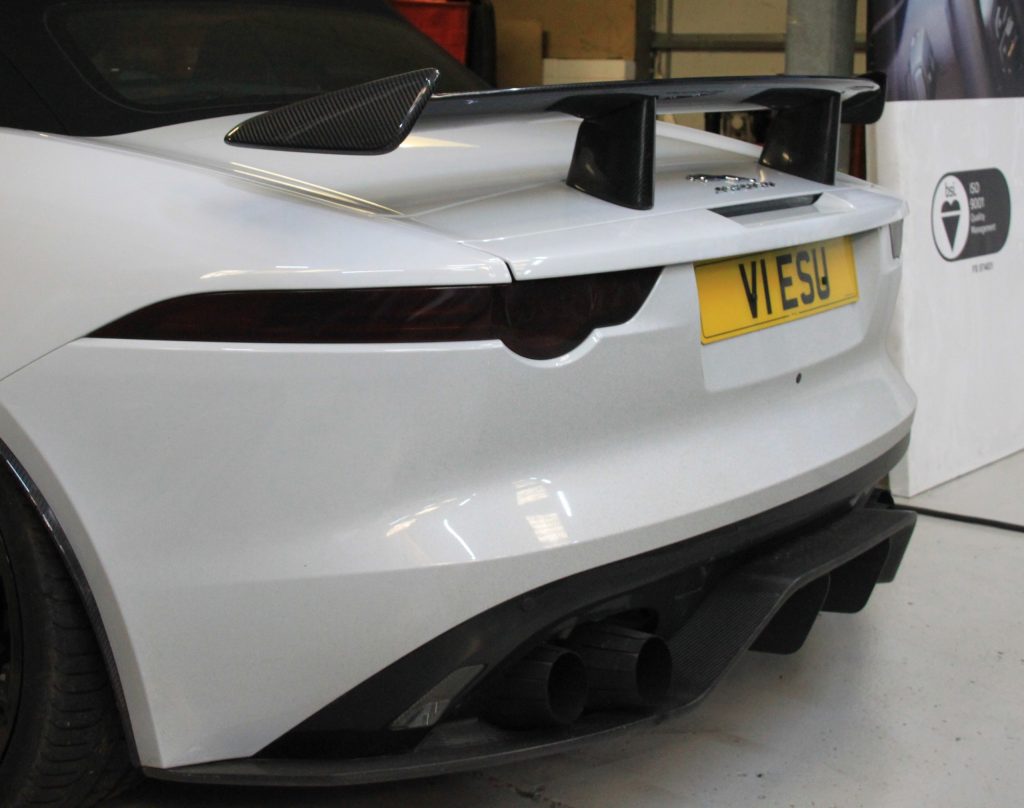 Jaguar F-Type Convertible Carbon Fibre Boot Spoiler Wing