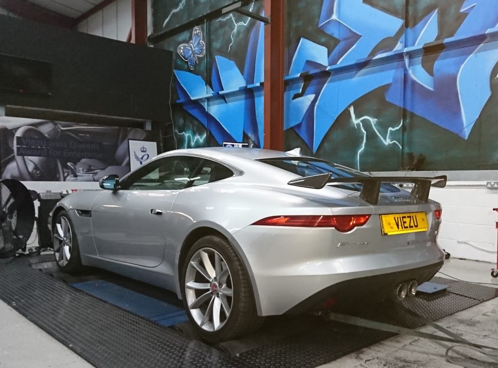 Jaguar F-Type Coupe Carbon Fibre Boot Spoiler Wing - Coupe