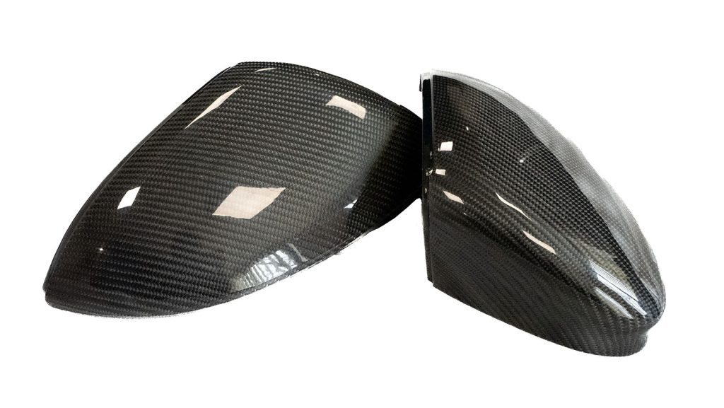 MK8 Golf R Carbon Fibre Mirror Caps | Paramount Performance
