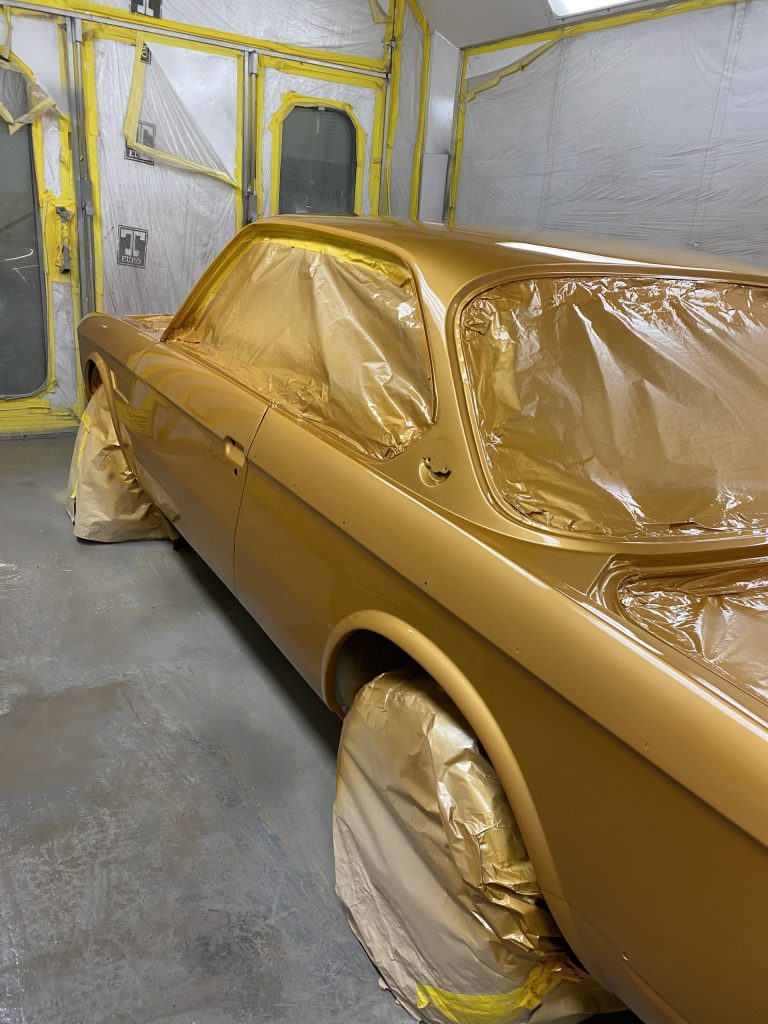 Classic BMW Restoration Paint Body Classic BMW CSL Restoration