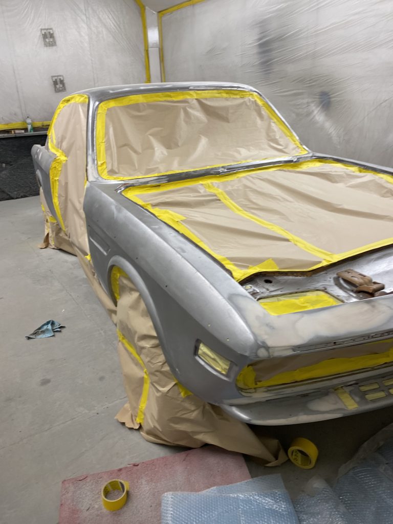 Classic BMW Restoration Paint Body Classic BMW CSL Restoration