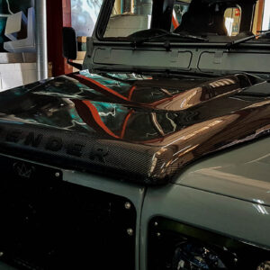 Carbon Fibre Defender Bonnet | Land Rover Defender Puma Style
