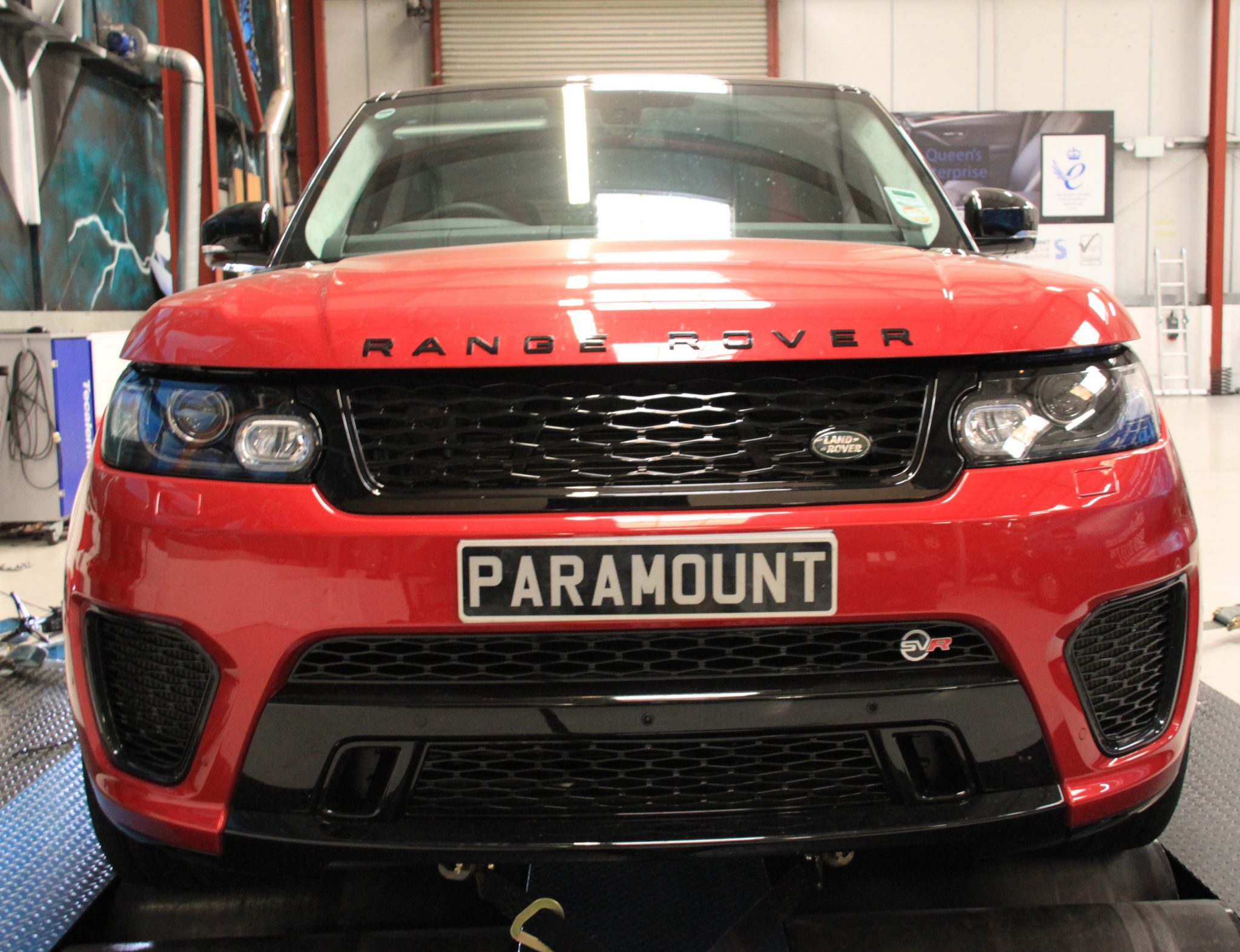 Range Rover SVR Tuning And ECU Remapping - Paramount