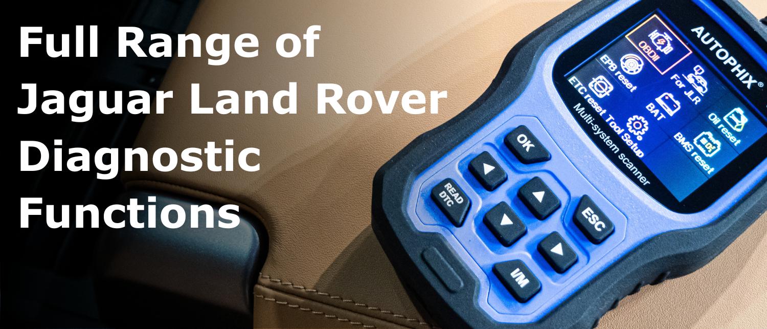 Diagnostic Tool For Jaguar Land Rover Vehicles | Paramount Performance